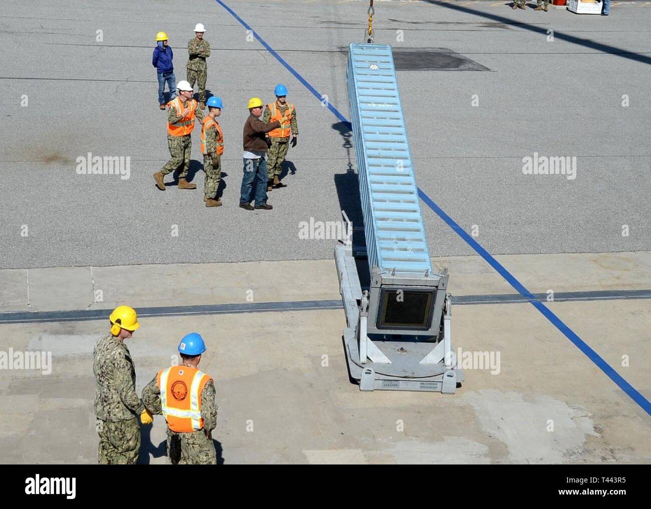 NAVAL WEAPONS STATION SEAL BEACH, Calif. (Mar. 13, 2019) – Sailors ...