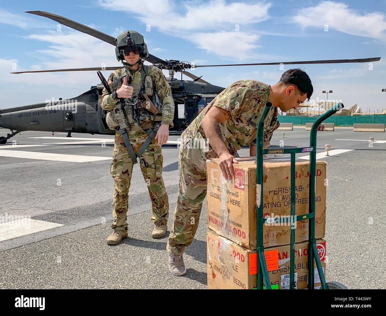 Spc. Wilson Rodriguez, 452d Combat Support Hospital laboratory ...