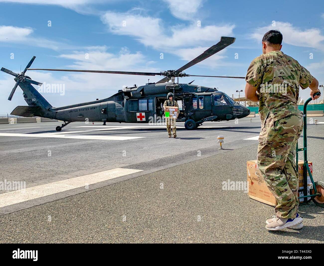 Spc. Wilson Rodriguez, 452d Combat Support Hospital laboratory ...