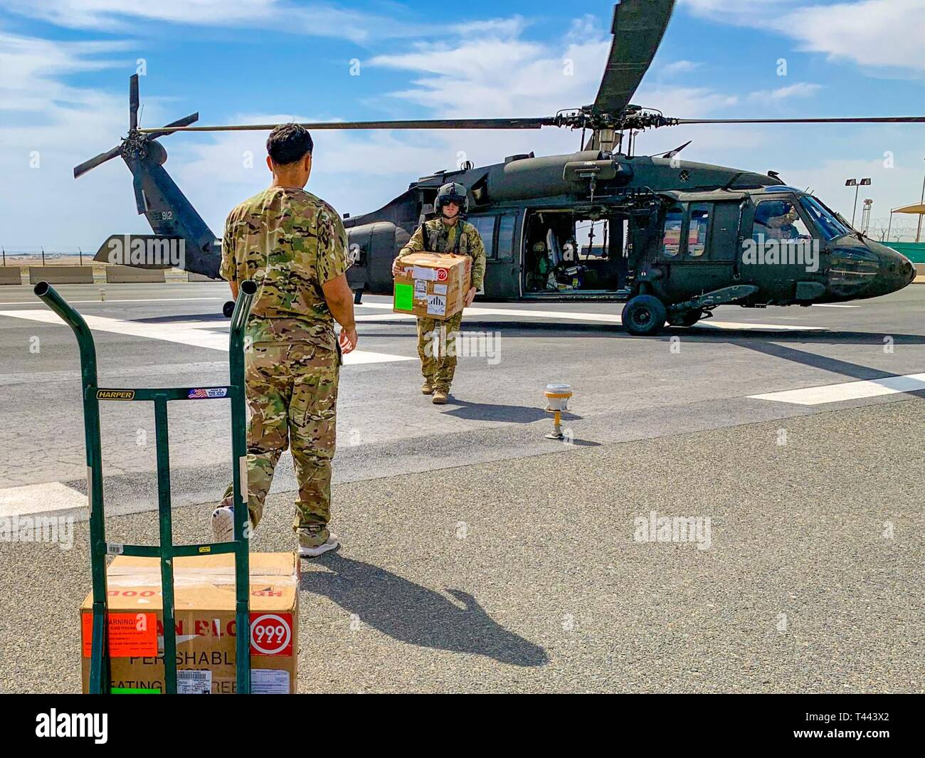 Spc. Wilson Rodriguez, 452d Combat Support Hospital laboratory ...