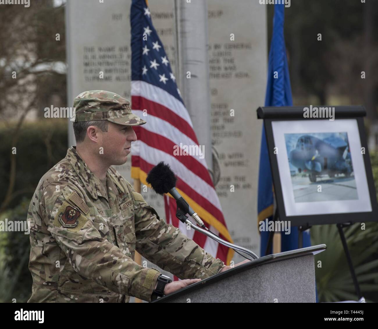 U.S. Air Force Col. Michael Conley, commander of the 1st Special ...