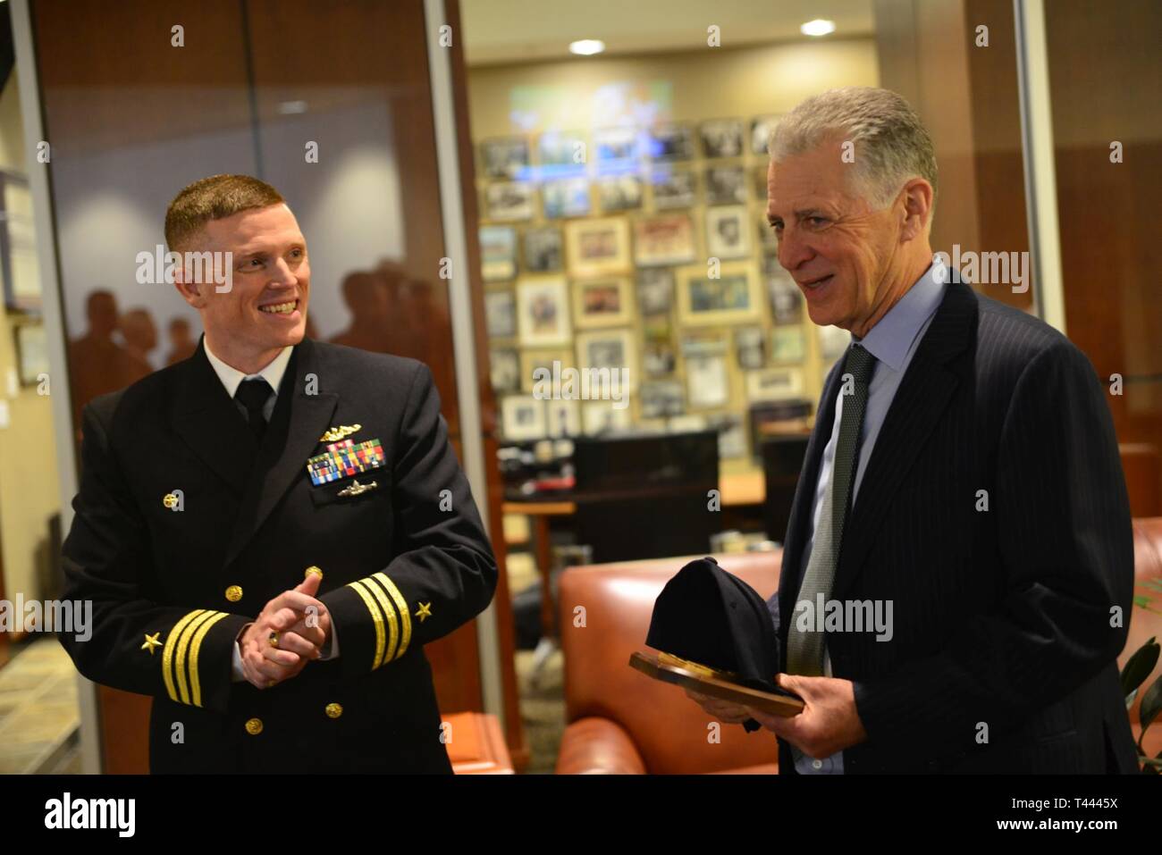 PITTSBURGH, Pa. (Mar. 14, 2019) Commanding officer of the nuclear ...