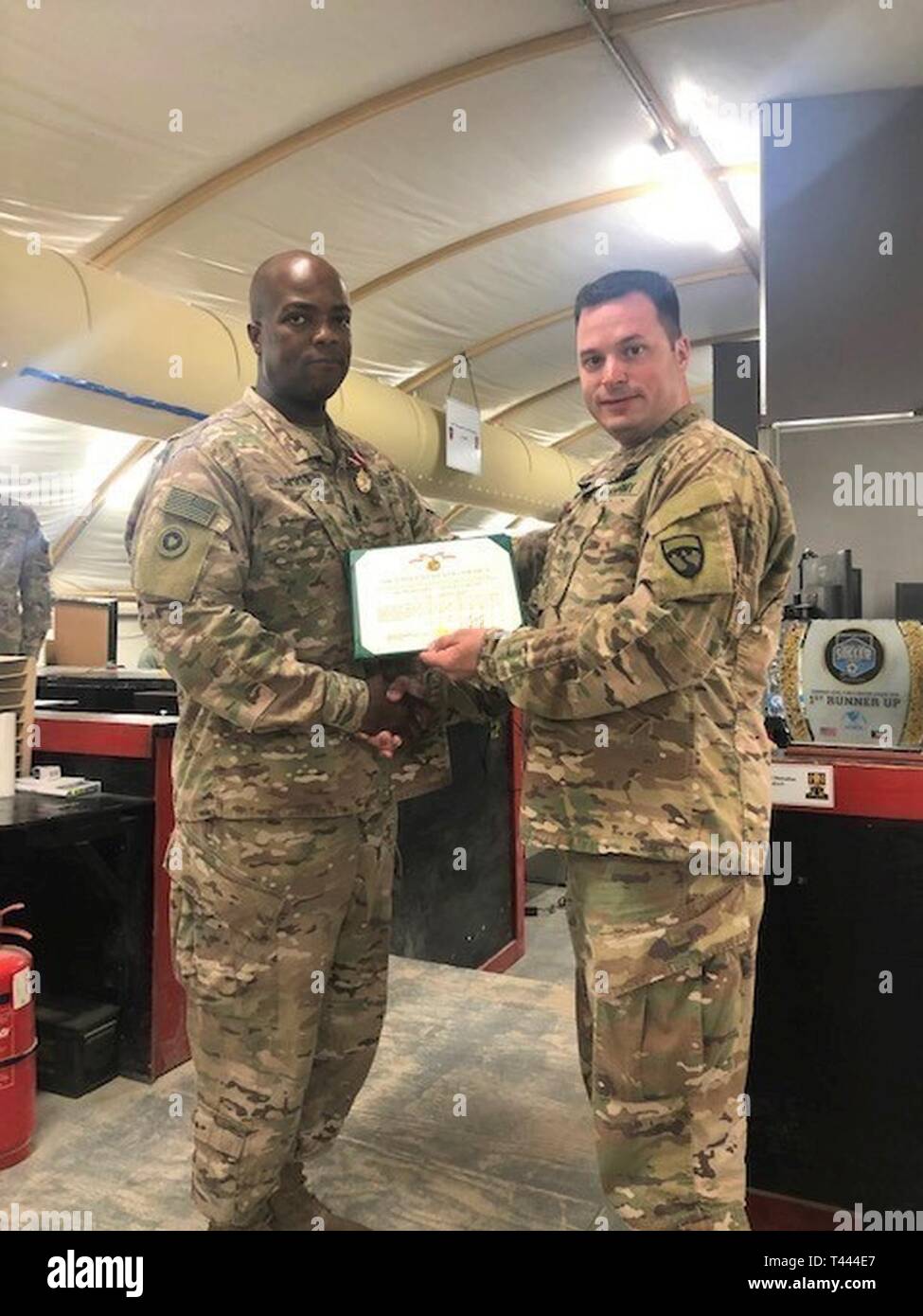 Command Sgt. Maj. Ricky E. Simms, 420th Transportation Battalion ...