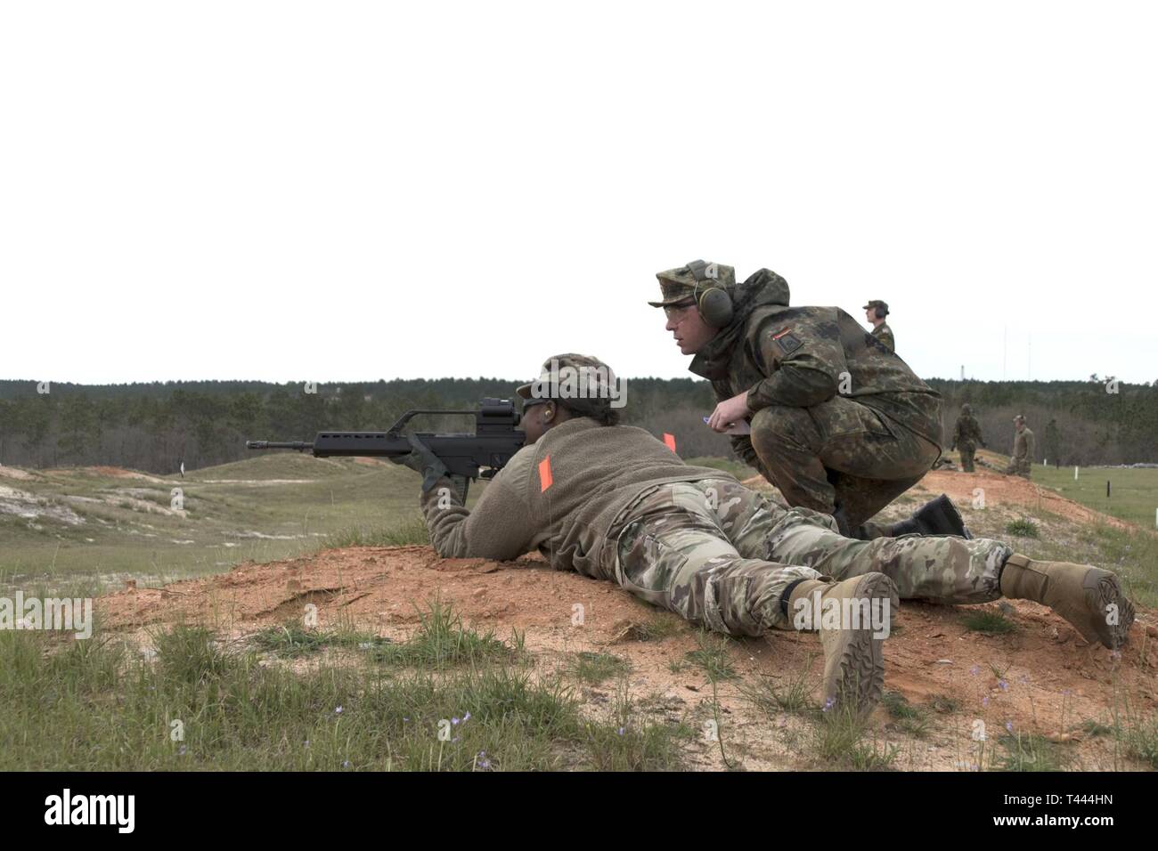 U.S. Army Sgt. Aisha Dagin, 122nd Engineer Company, South Carolina ...