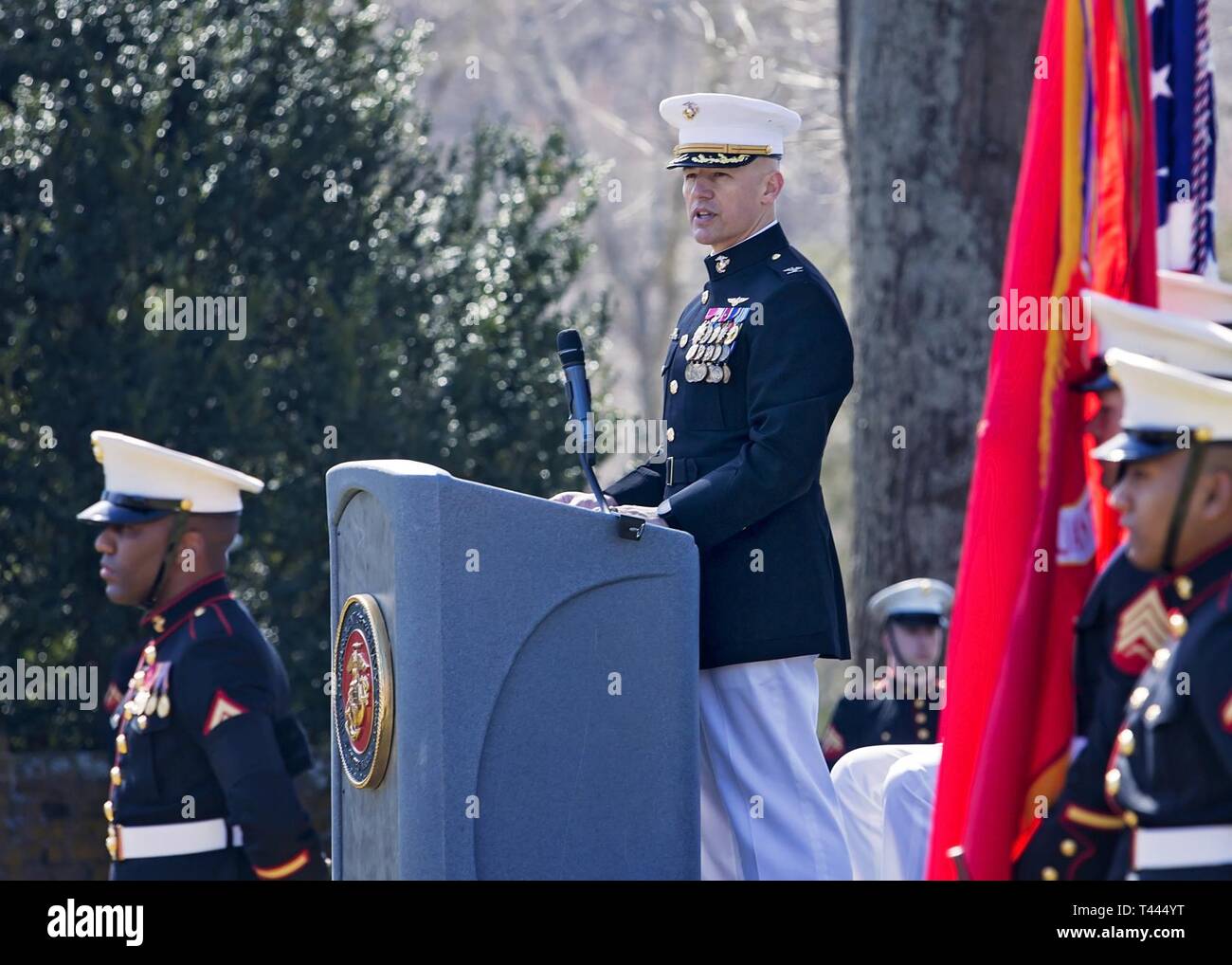 U s marine corps col william hi-res stock photography and images - Alamy
