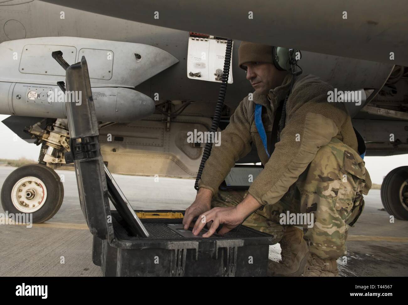 Staff Sgt. Christopher Smith, 55th Expeditionary Fighter Squadron ...
