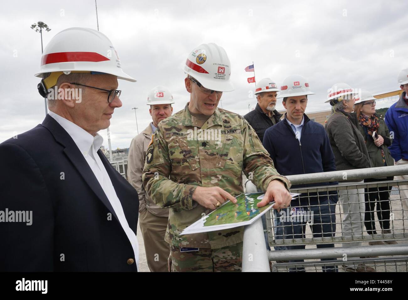 Lt. Col. Cullen Jones, U.S. Army Corps of Engineers Nashville District ...