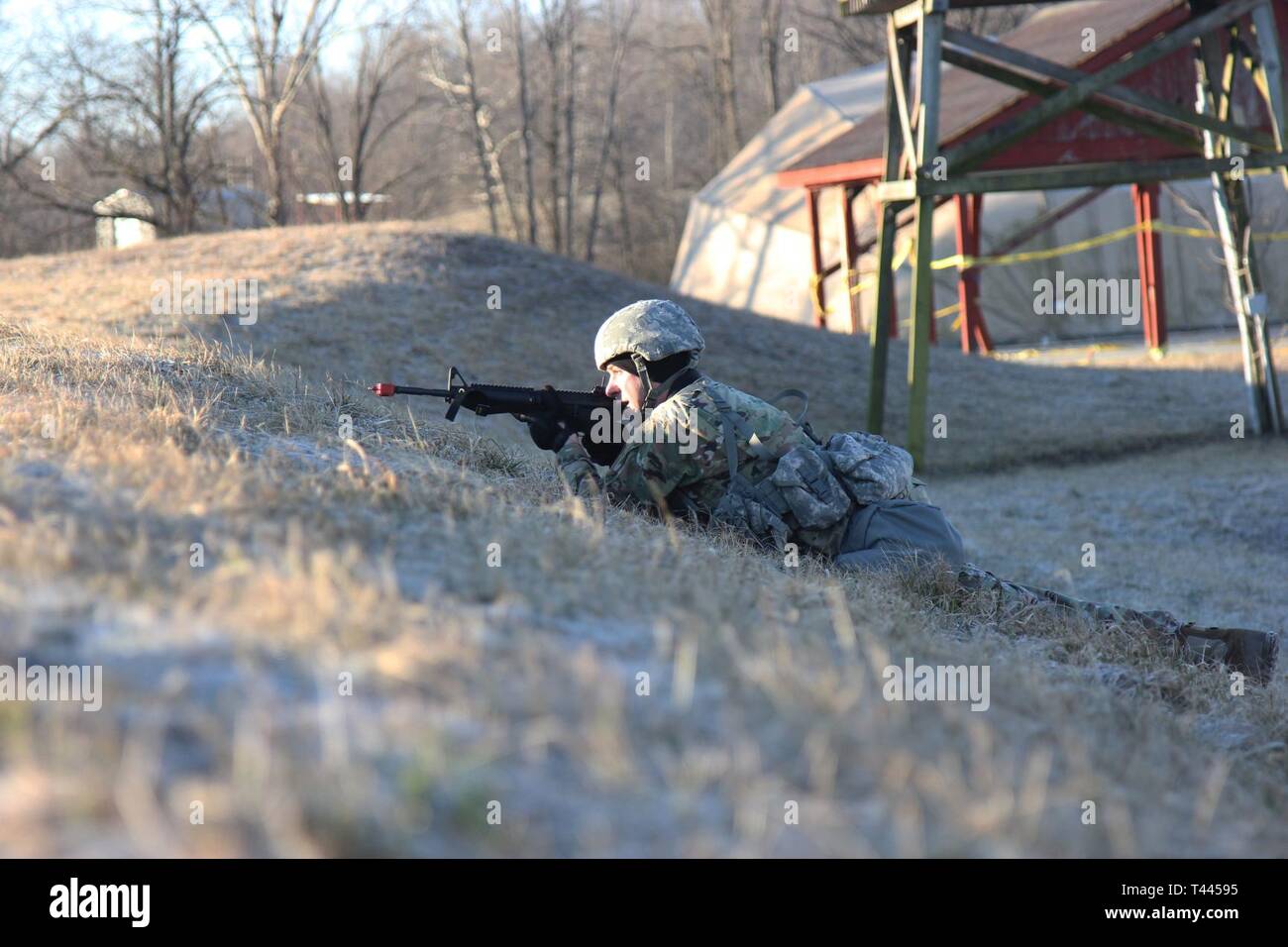 IMG 7069-1 - A Soldier from the 416th TEC practices moving under fire ...