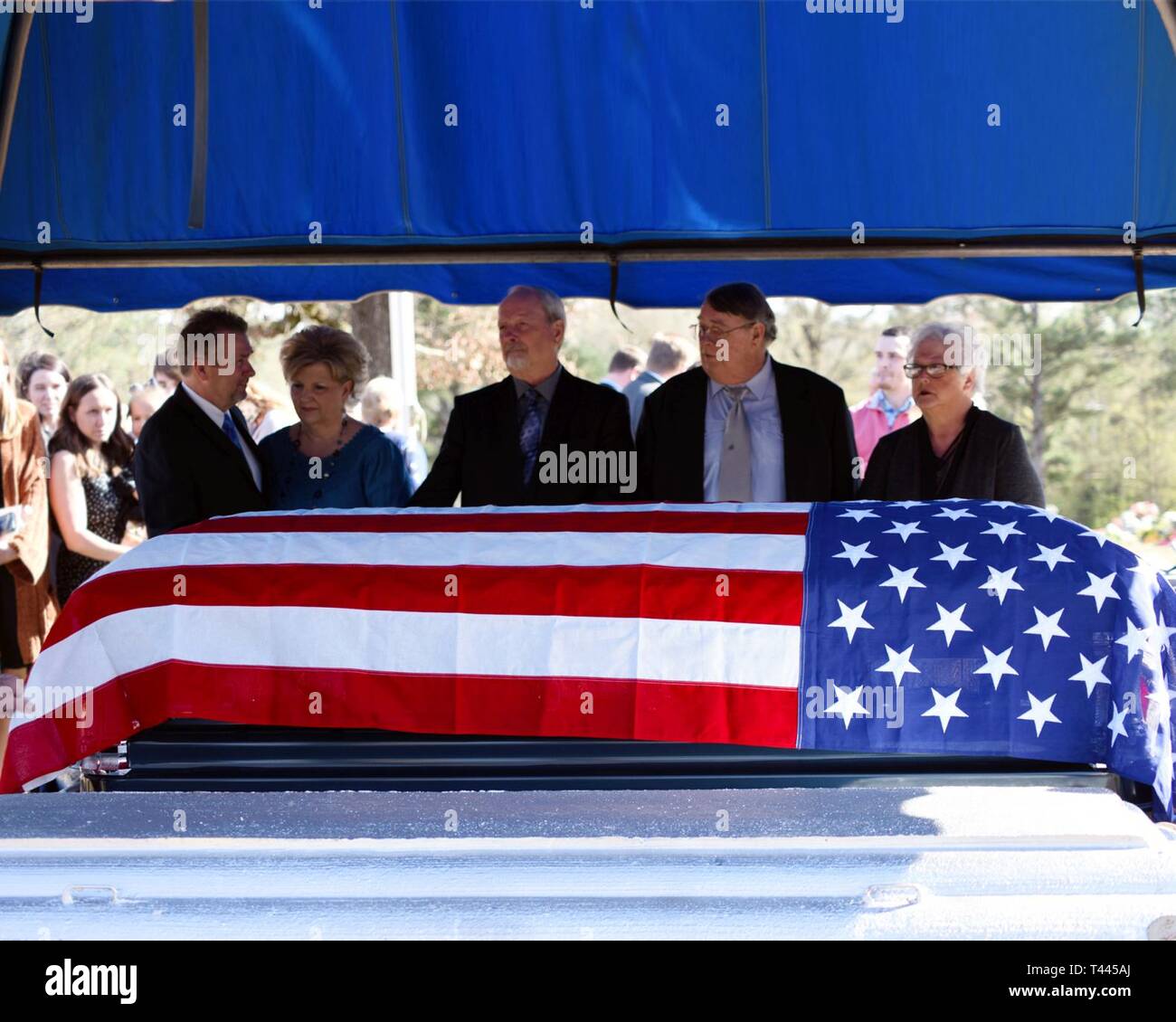 The sons and daughters of John Cockerham, a local World War II veteran ...