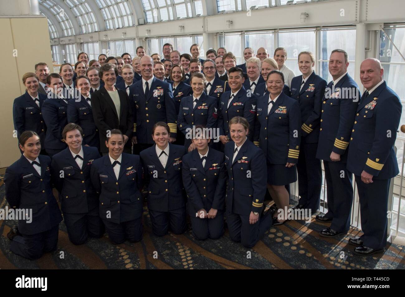 Coast Guard members from different units across the Nation attended the ...
