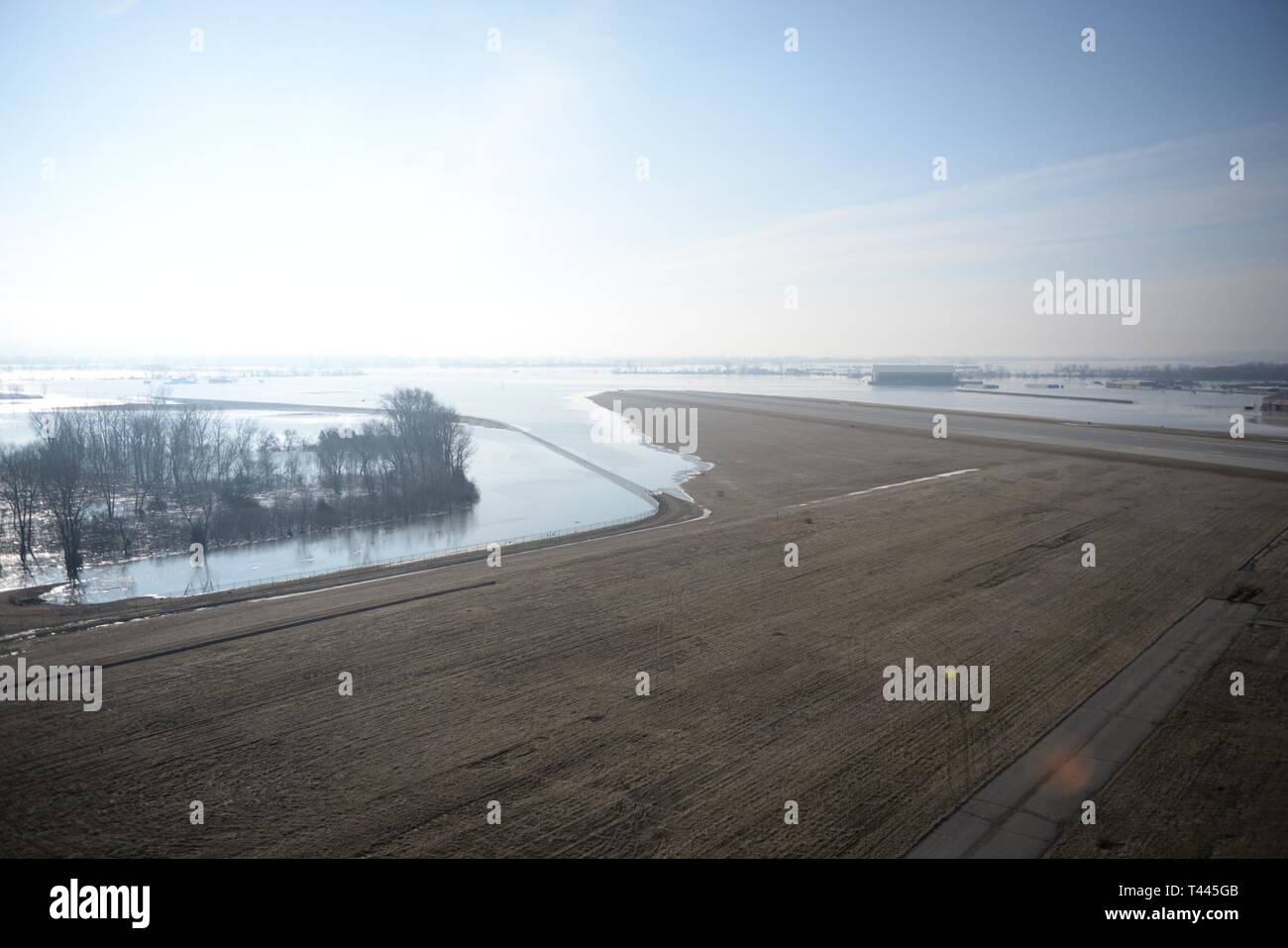 One of many areas near the southeast side of Offutt Air Force Base ...