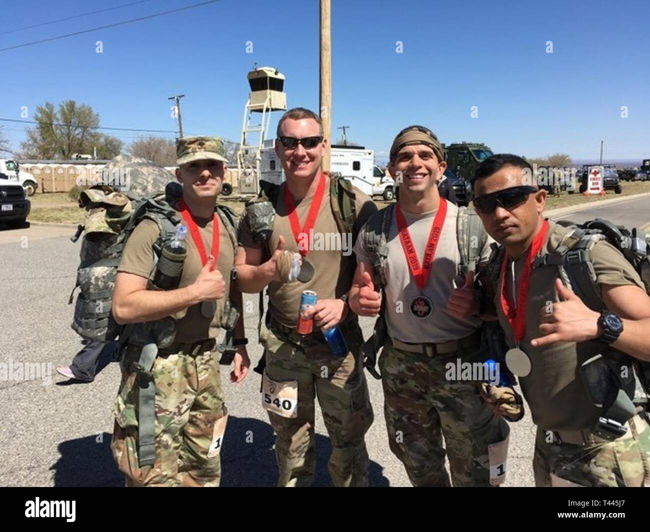 WHITE SANDS MISSILE RANGE, New Mexico -- Soldiers representing the ...