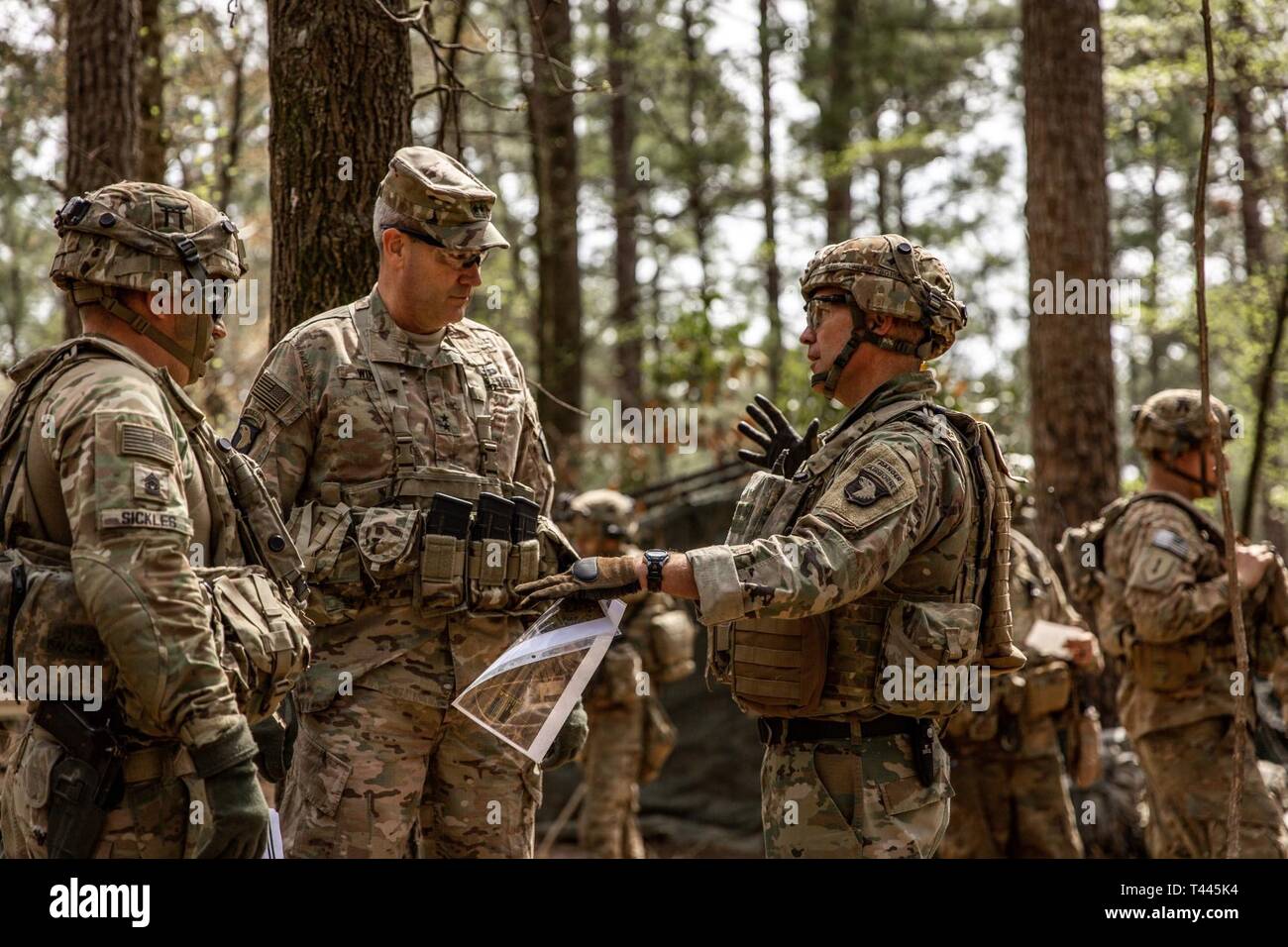 Maj. Gen. Brian Winski, Commander of the 101st Airborne Division (Air ...
