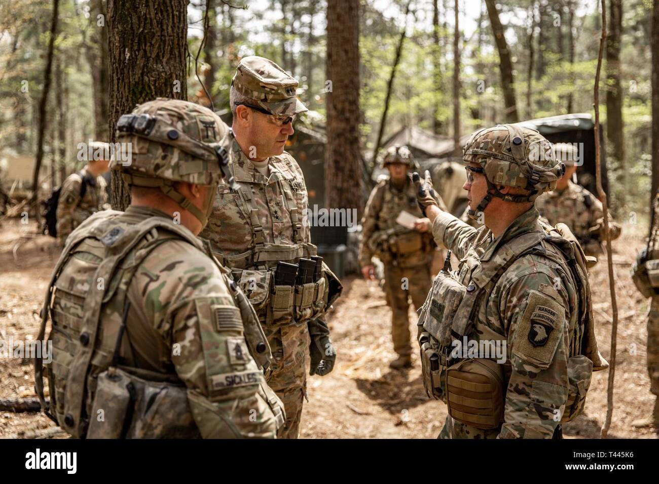 Maj. Gen. Brian Winski, Commander of the 101st Airborne Division (Air ...