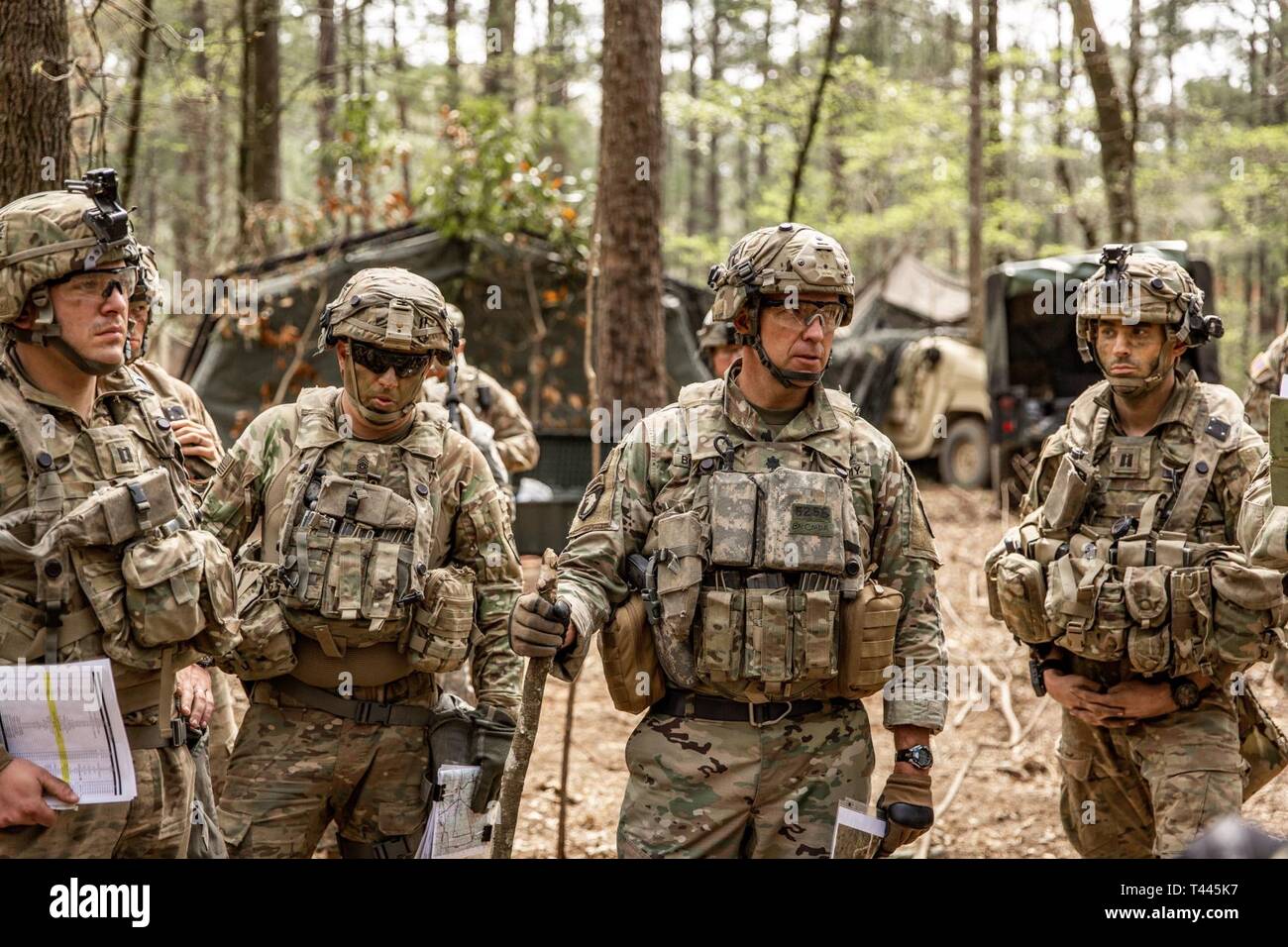 Lt. Col. Martin Bowling Commander of the 3rd Battalion, 187th Infantry ...