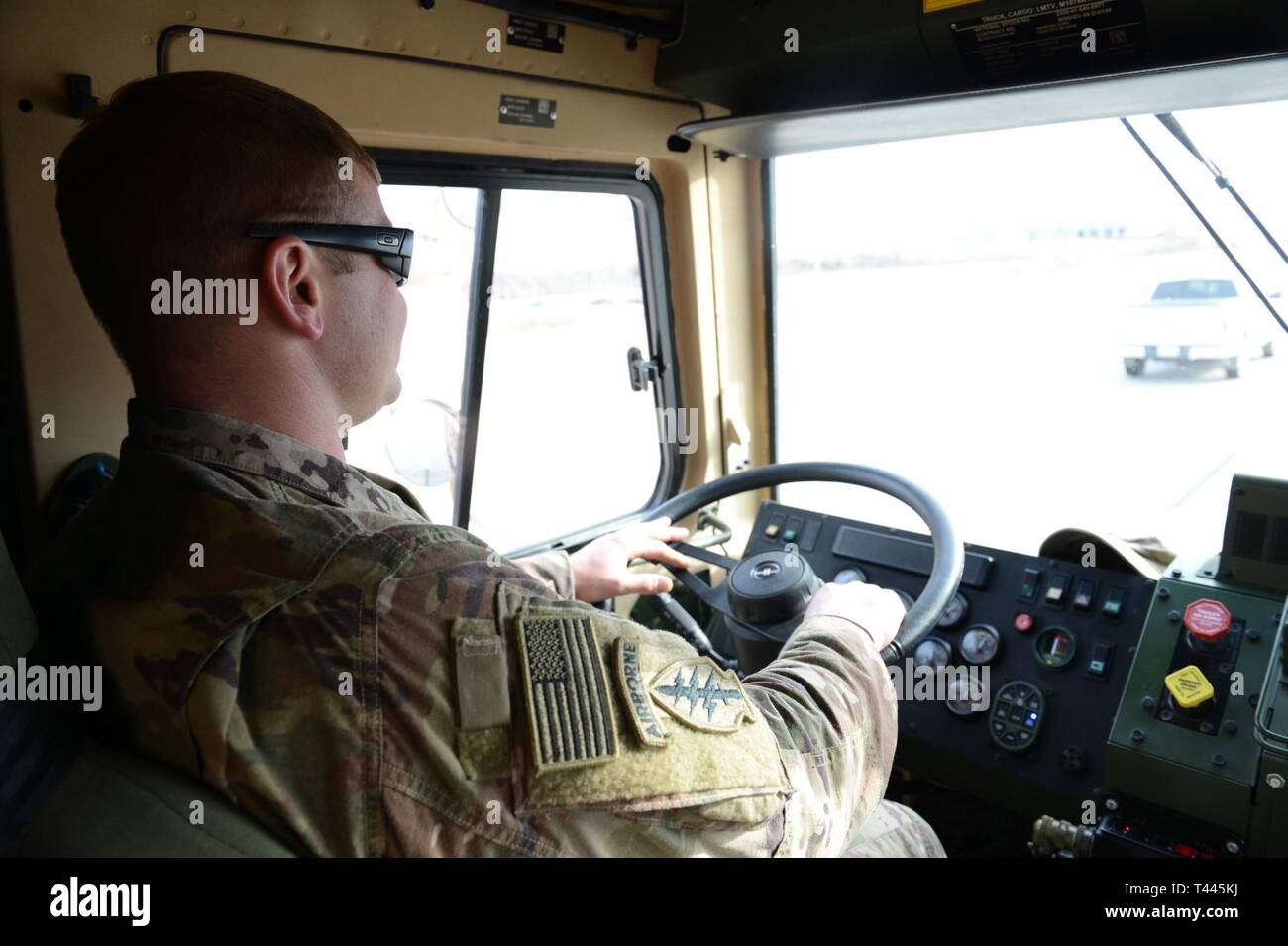 Sgt. 1st Class Kyle Schramm a maintenance section Sergeant with the ...