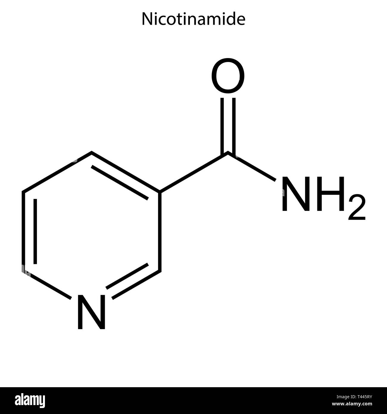 Nicotinamide Structure