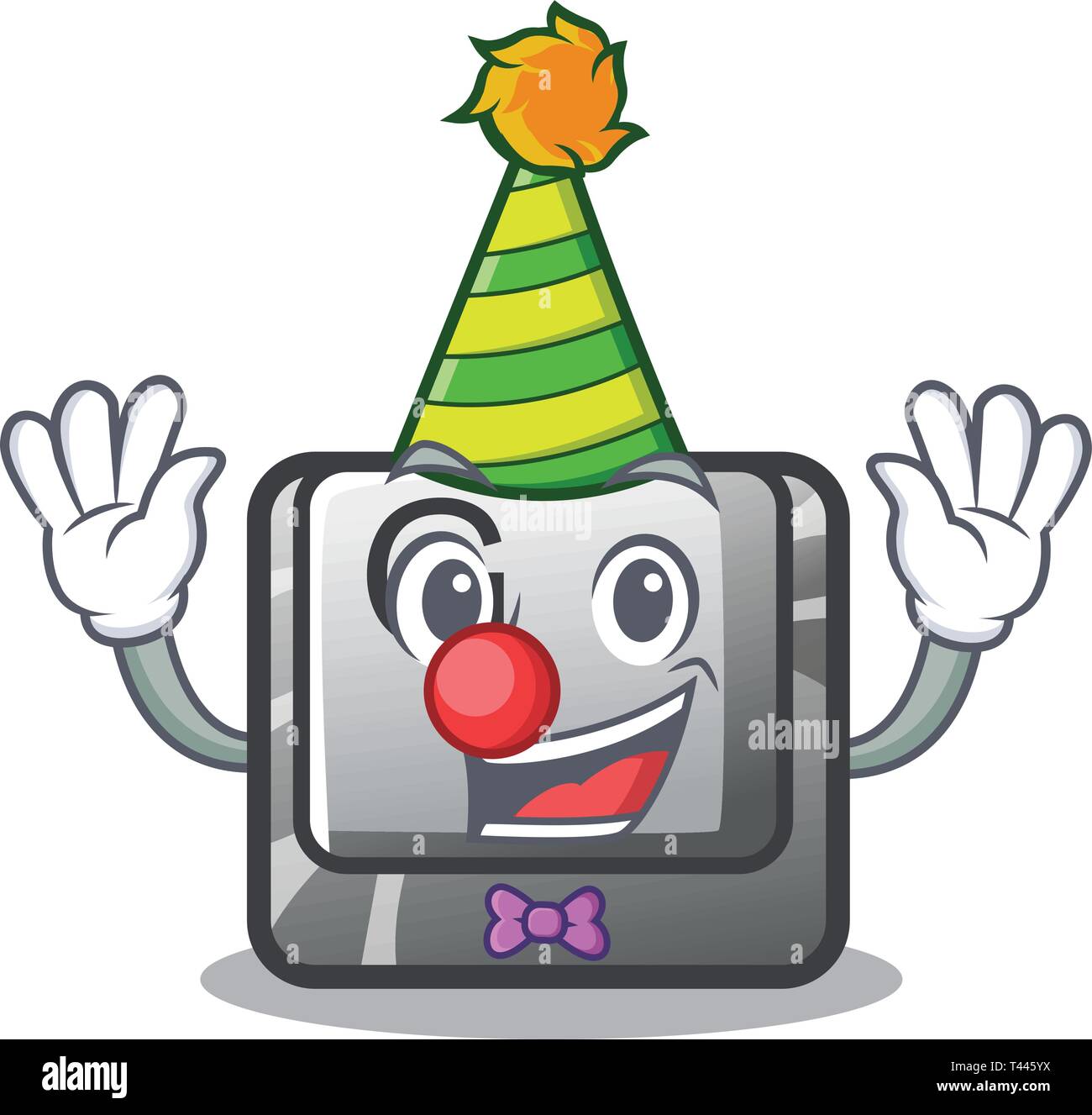Clown detail Stock Vector Images - Alamy