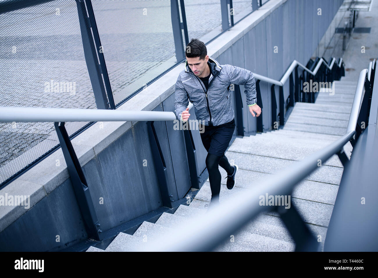 Sports stairs hi-res stock photography and images - Alamy