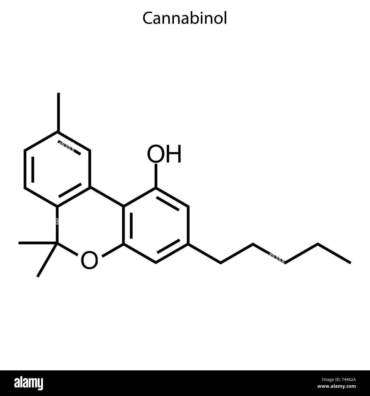 Cbn chemical formula hi-res stock photography and images - Alamy