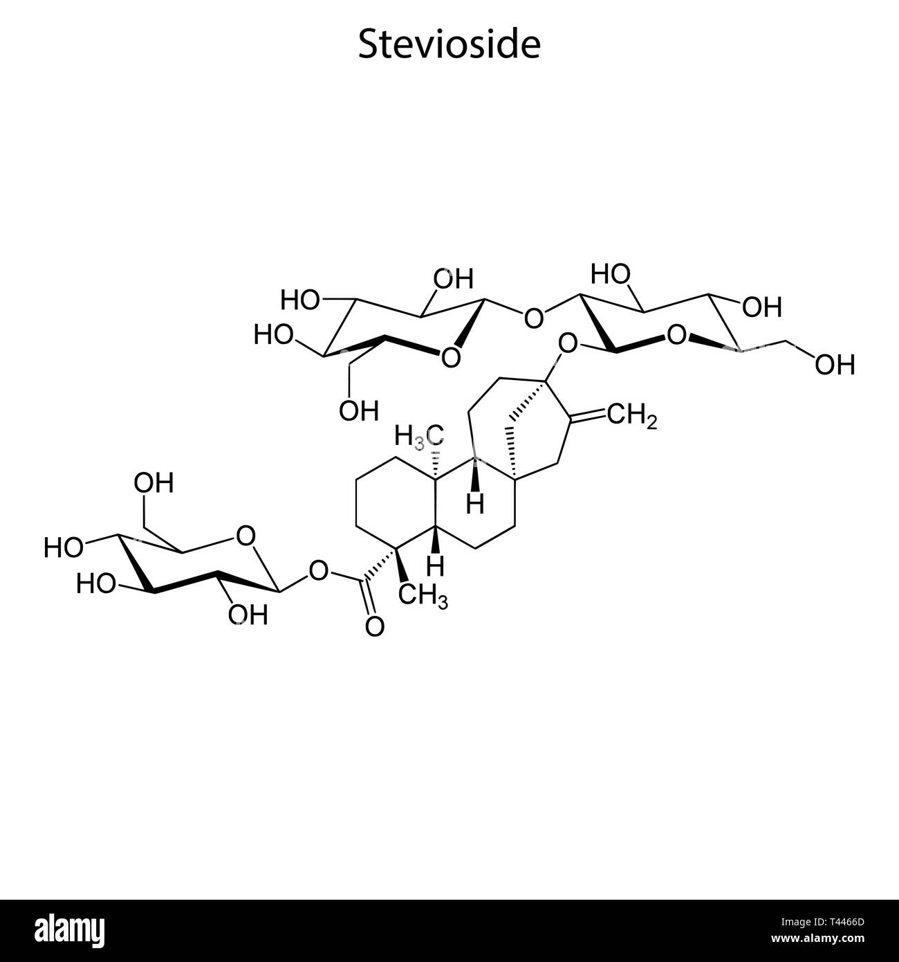 Carbohydrate molecule Black and White Stock Photos & Images - Alamy