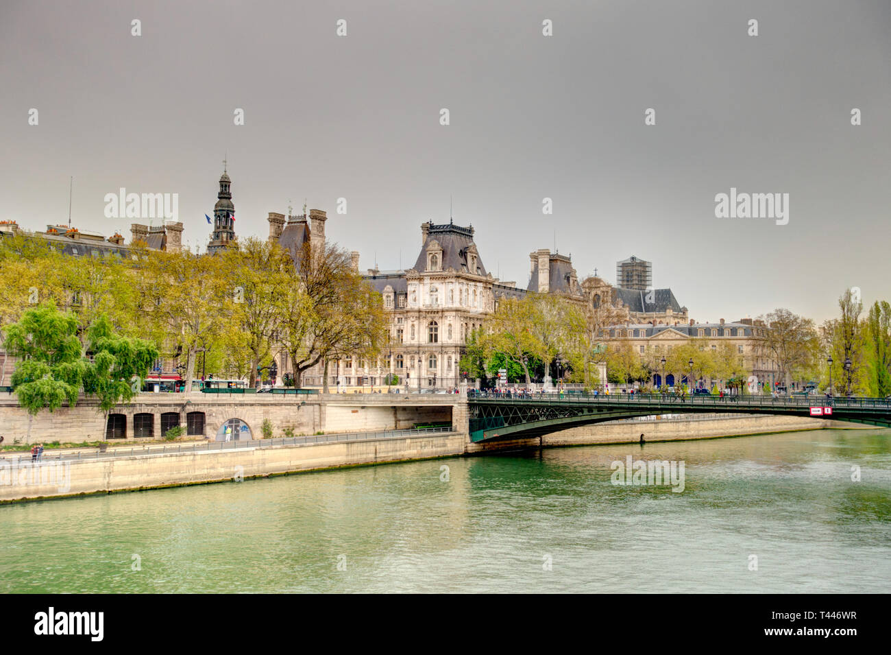 Paris, Seine and Ile de la Cité Stock Photo - Alamy