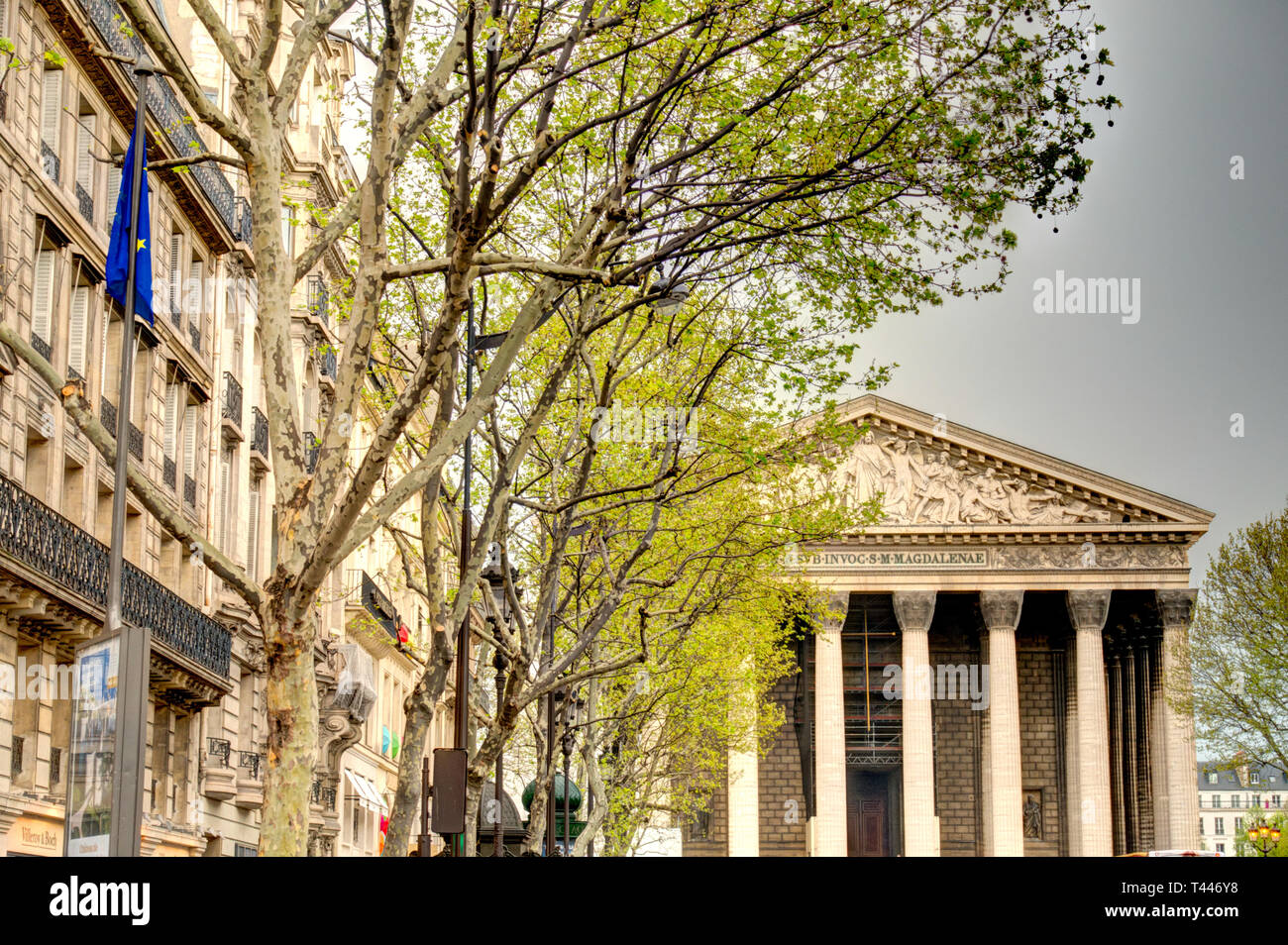 Madeleine neoclassical style hi-res stock photography and images - Alamy