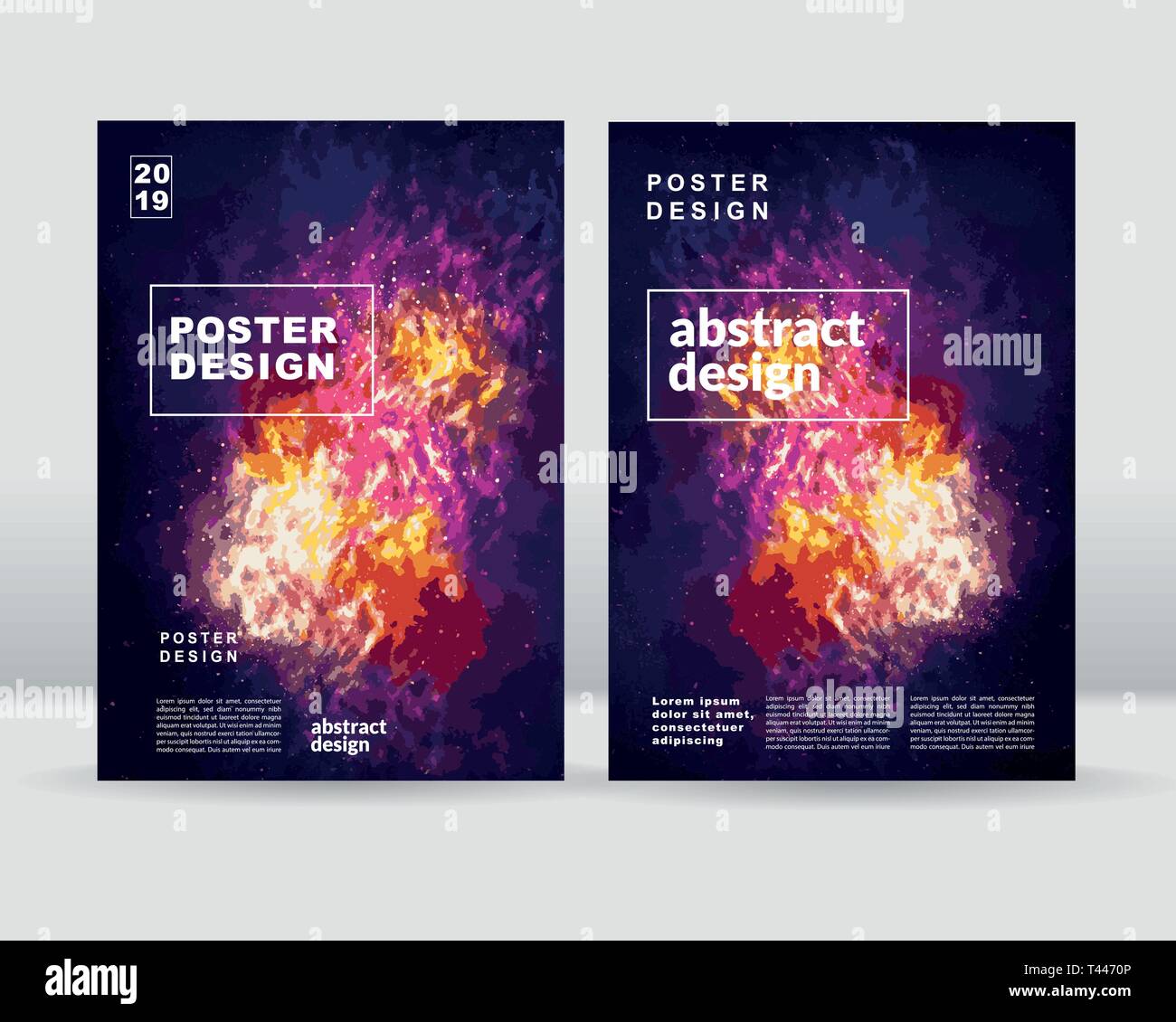Abstract sky poster template Stock Vector Image & Art - Alamy