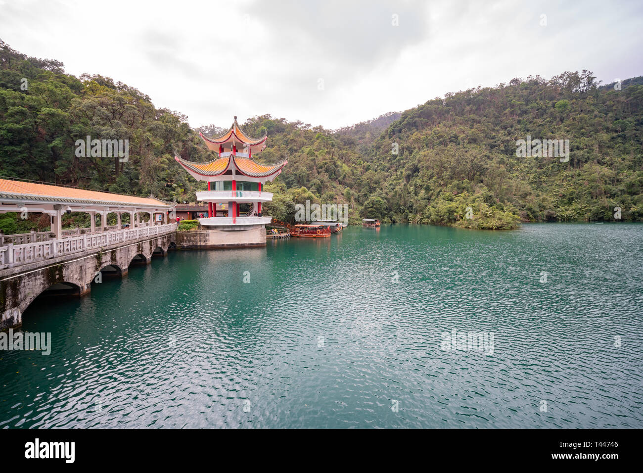 Nature landscape around Dinghu Mountain National Nature Reserve at ...