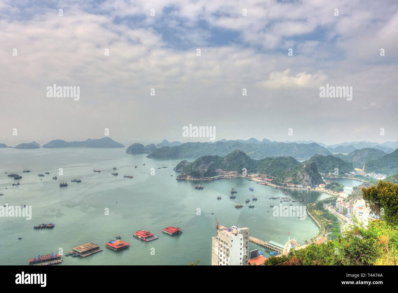 Vietnam landscape cat ba hi-res stock photography and images - Alamy