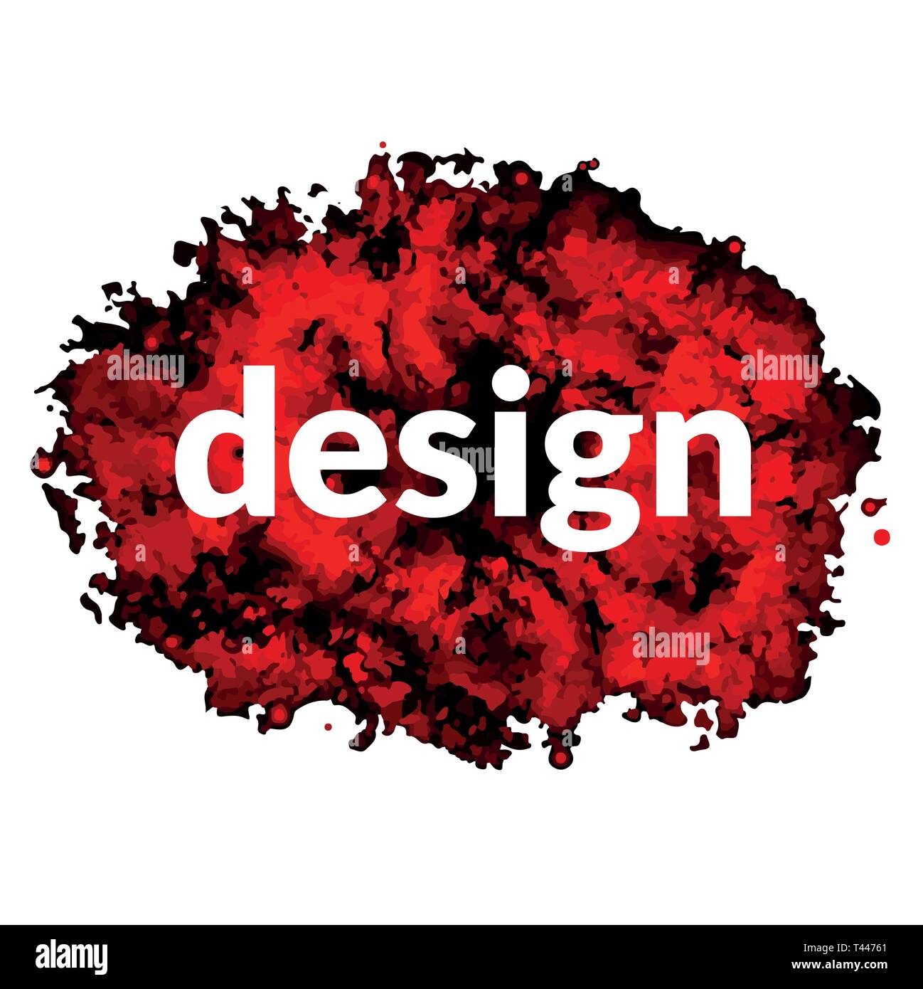 Abstract red mock up Stock Vector Images - Alamy