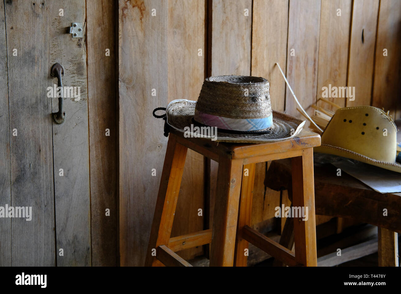 Rattan stool hi-res stock photography and images - Alamy