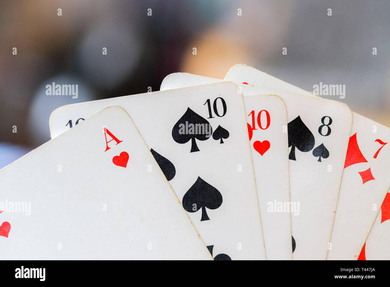 Playing cards cutout hi-res stock photography and images - Alamy