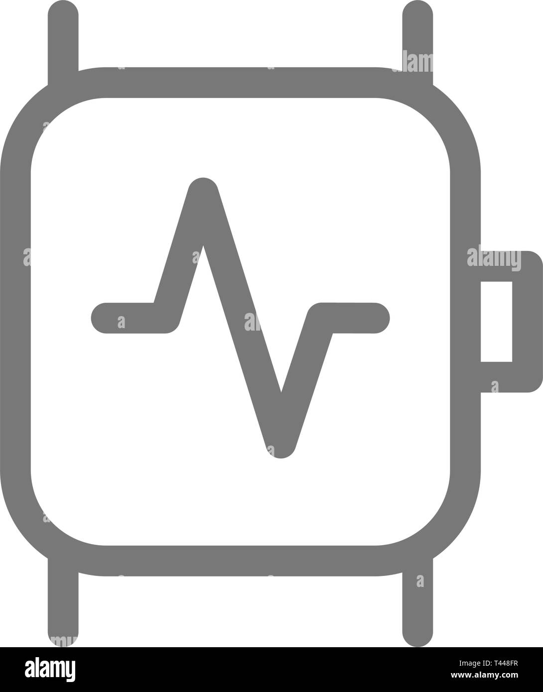 Smart tracker icon outline Stock Vector Images - Alamy