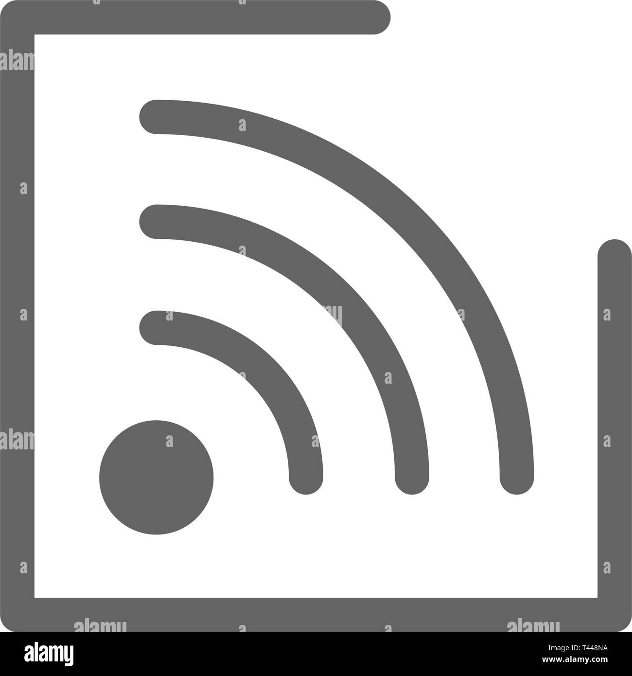Icone De Etiqueta Rfid