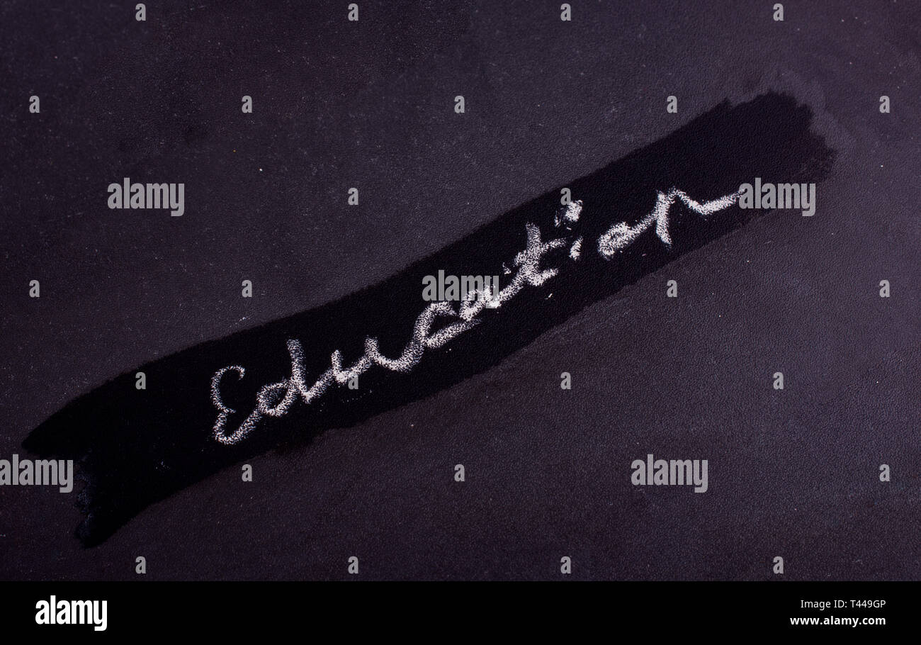 Hand written word education hi-res stock photography and images - Alamy