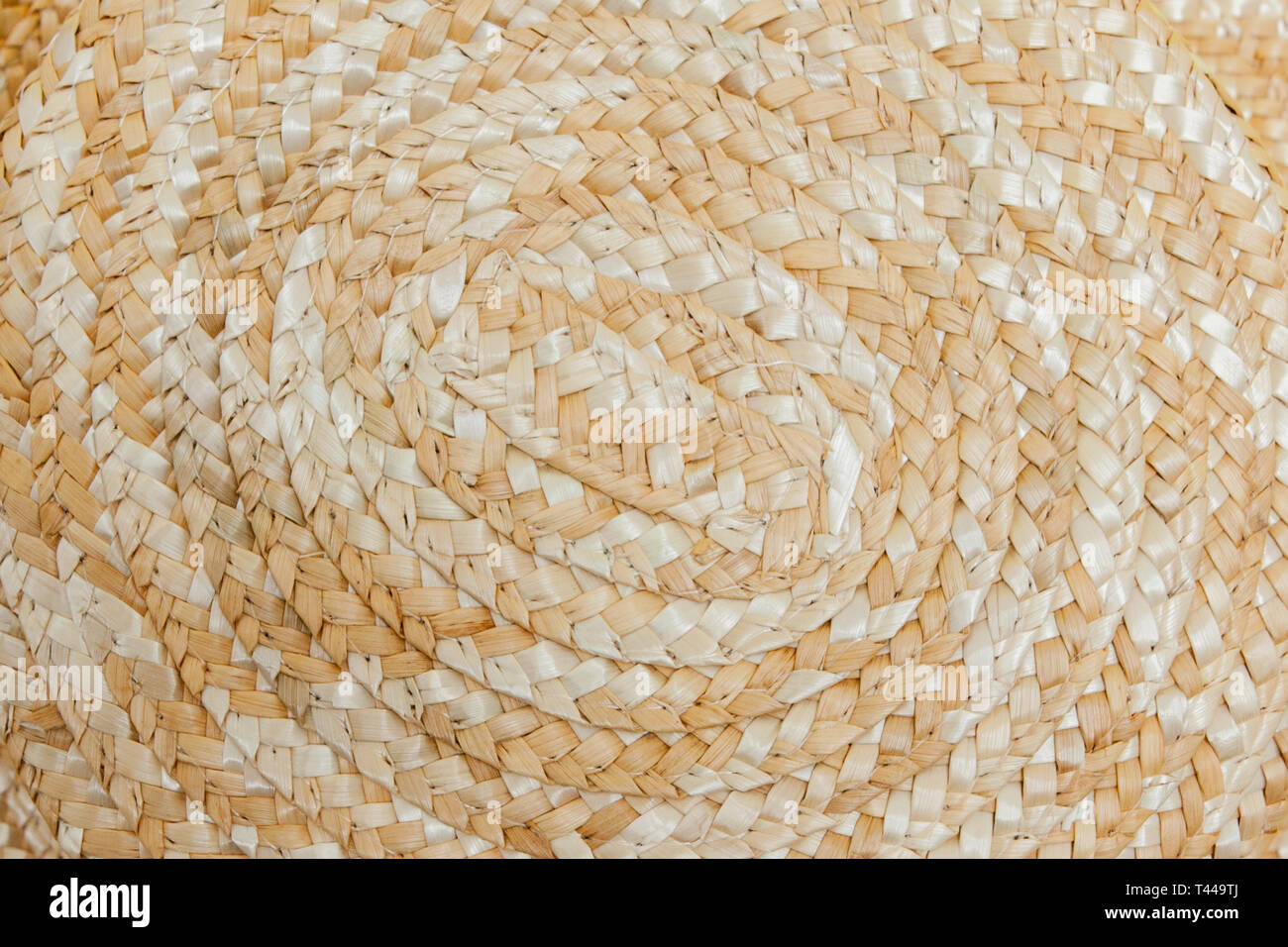 texture of painted straw hat close up, Straw hat, close up detail ...