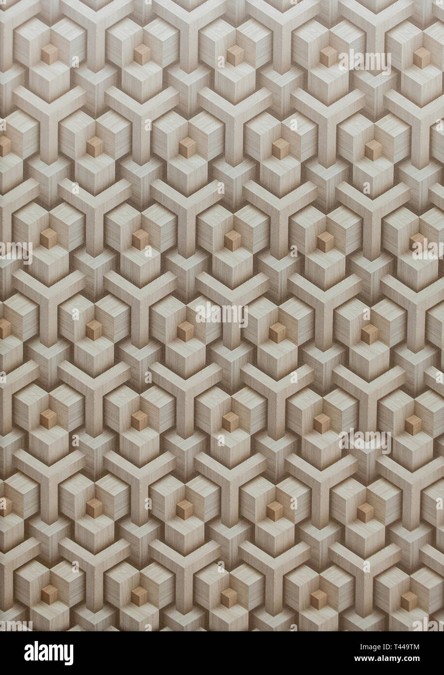 wallpaper texture background in light sepia toned art paper or ...