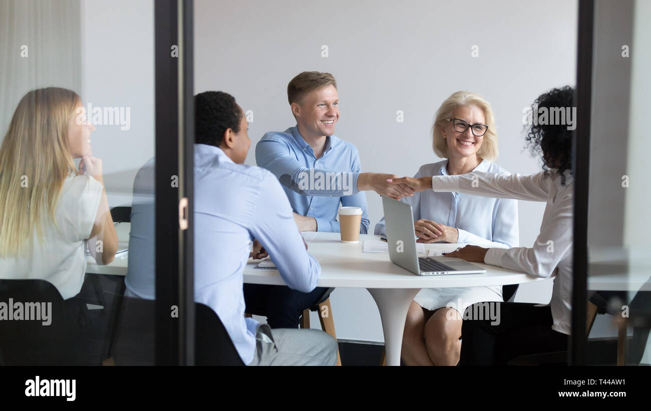 Client group hi-res stock photography and images - Alamy