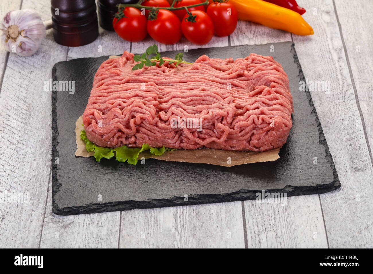 Raw turkey minced meat for cooking Stock Photo - Alamy