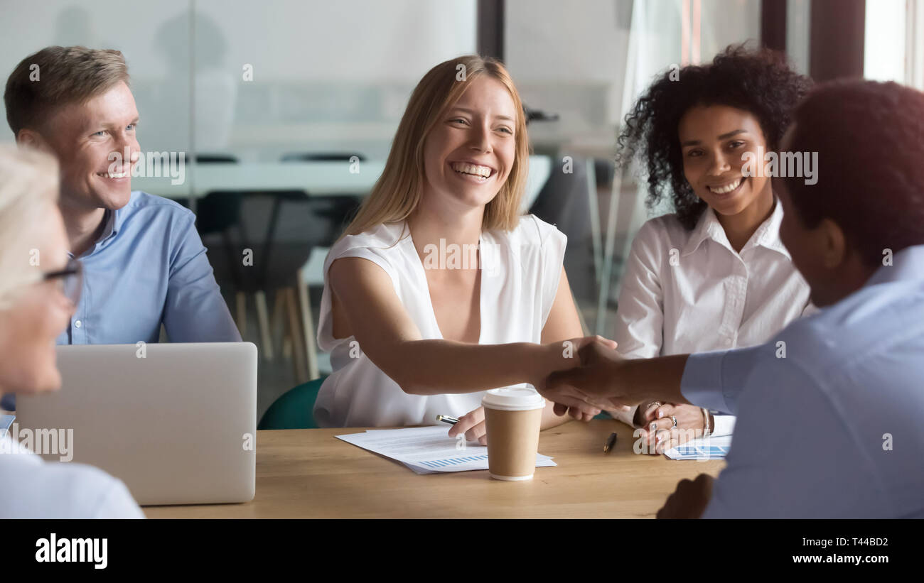 Client group hi-res stock photography and images - Alamy