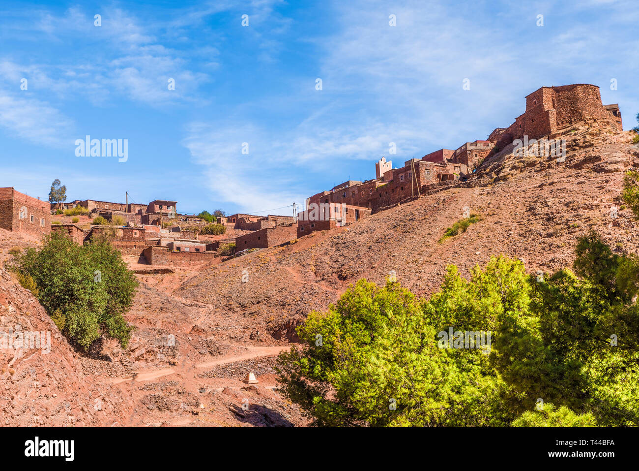 Berber town view minaret hi-res stock photography and images - Alamy