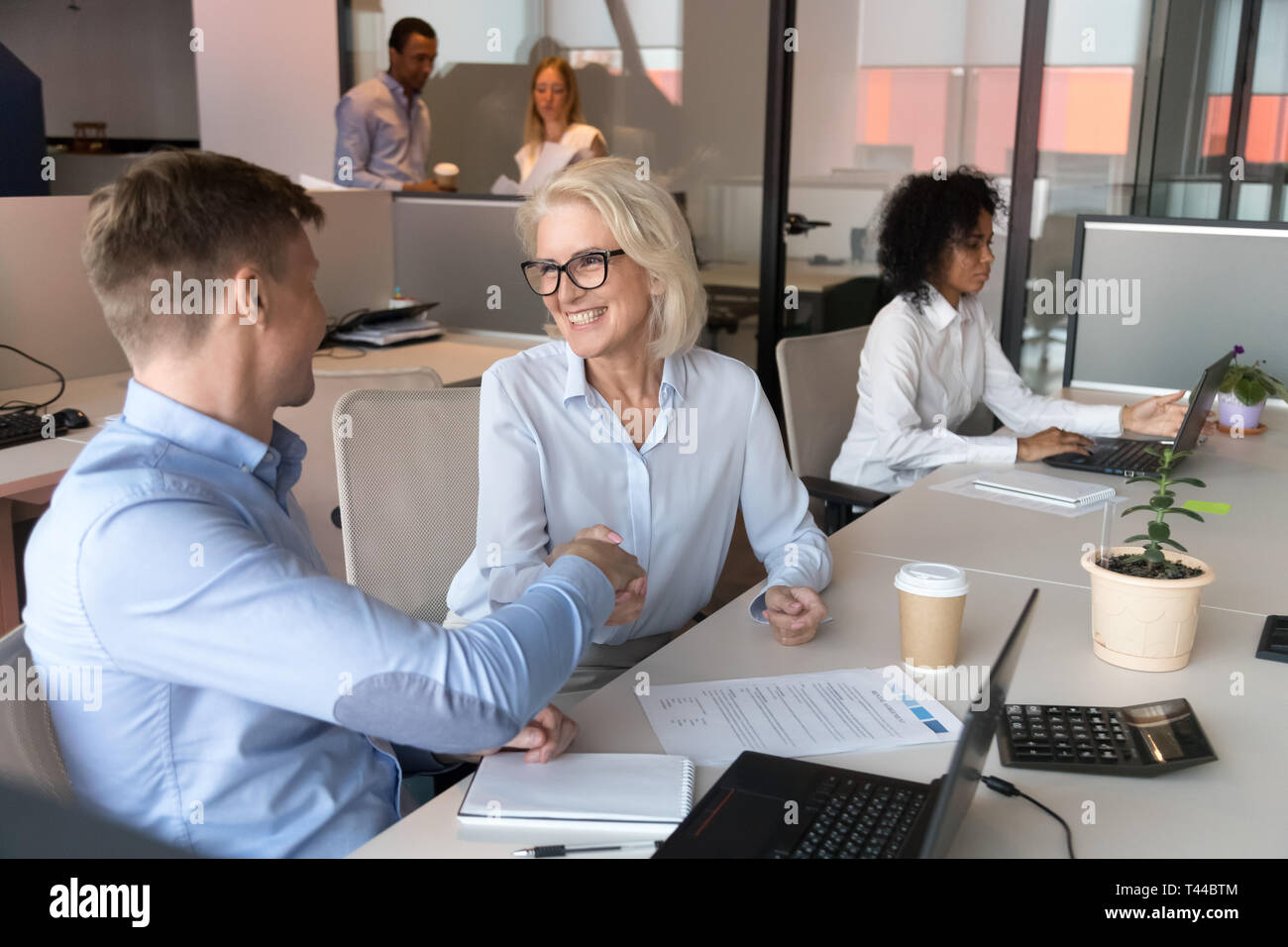 Old manager hi-res stock photography and images - Alamy