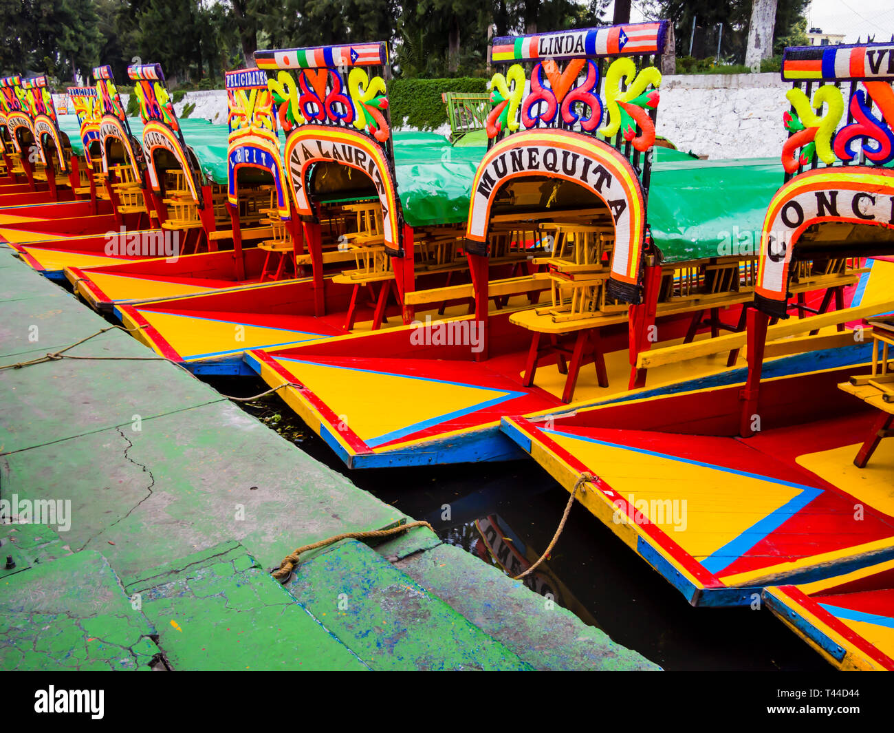 Chalupas, xochimilco hi-res stock photography and images - Alamy