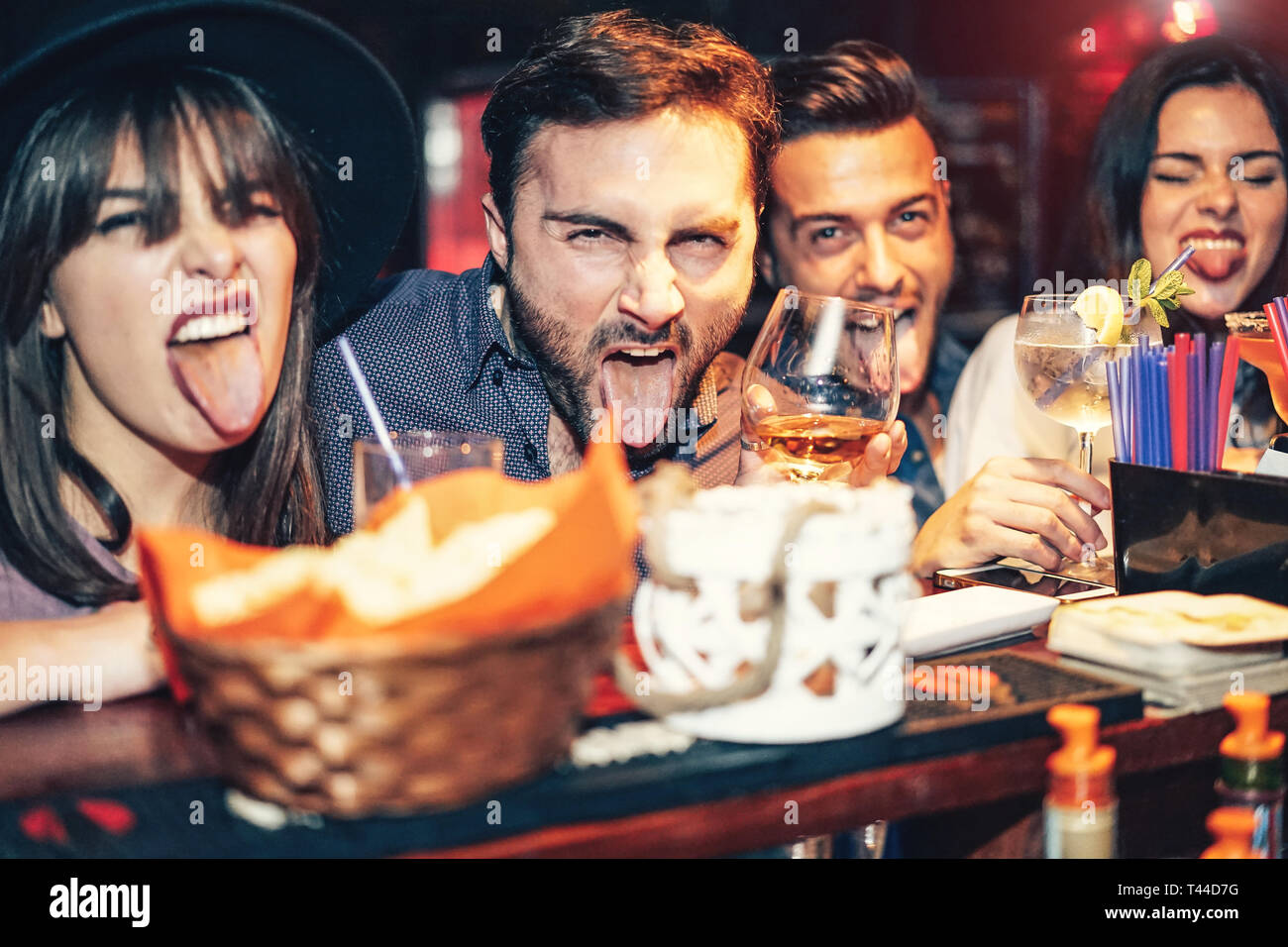 Faces nightclub hi-res stock photography and images - Alamy