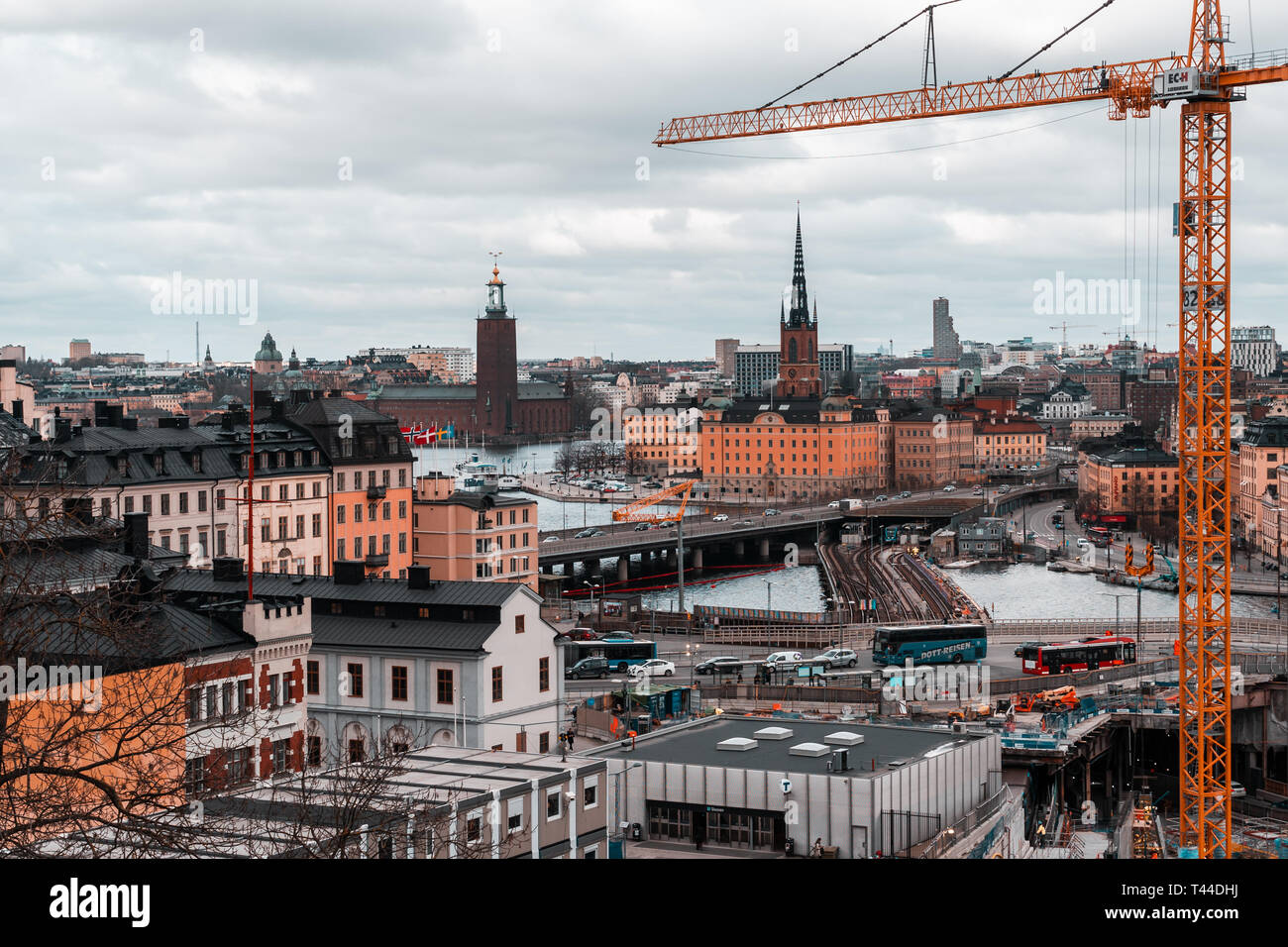 Slussen construction hi-res stock photography and images - Alamy