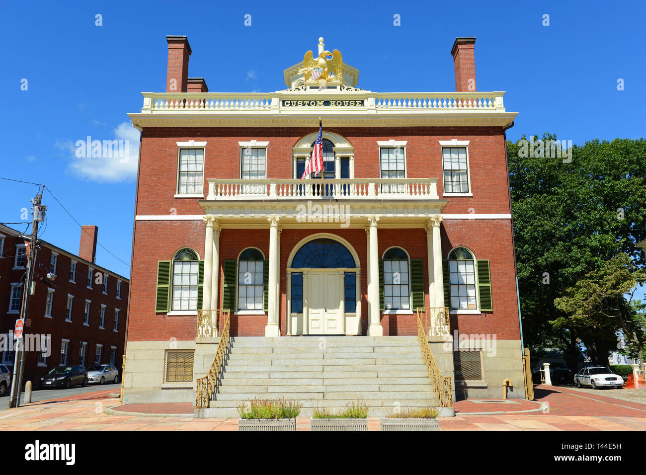 Custom House at the Salem Maritime National Historic Site (NHS) in ...