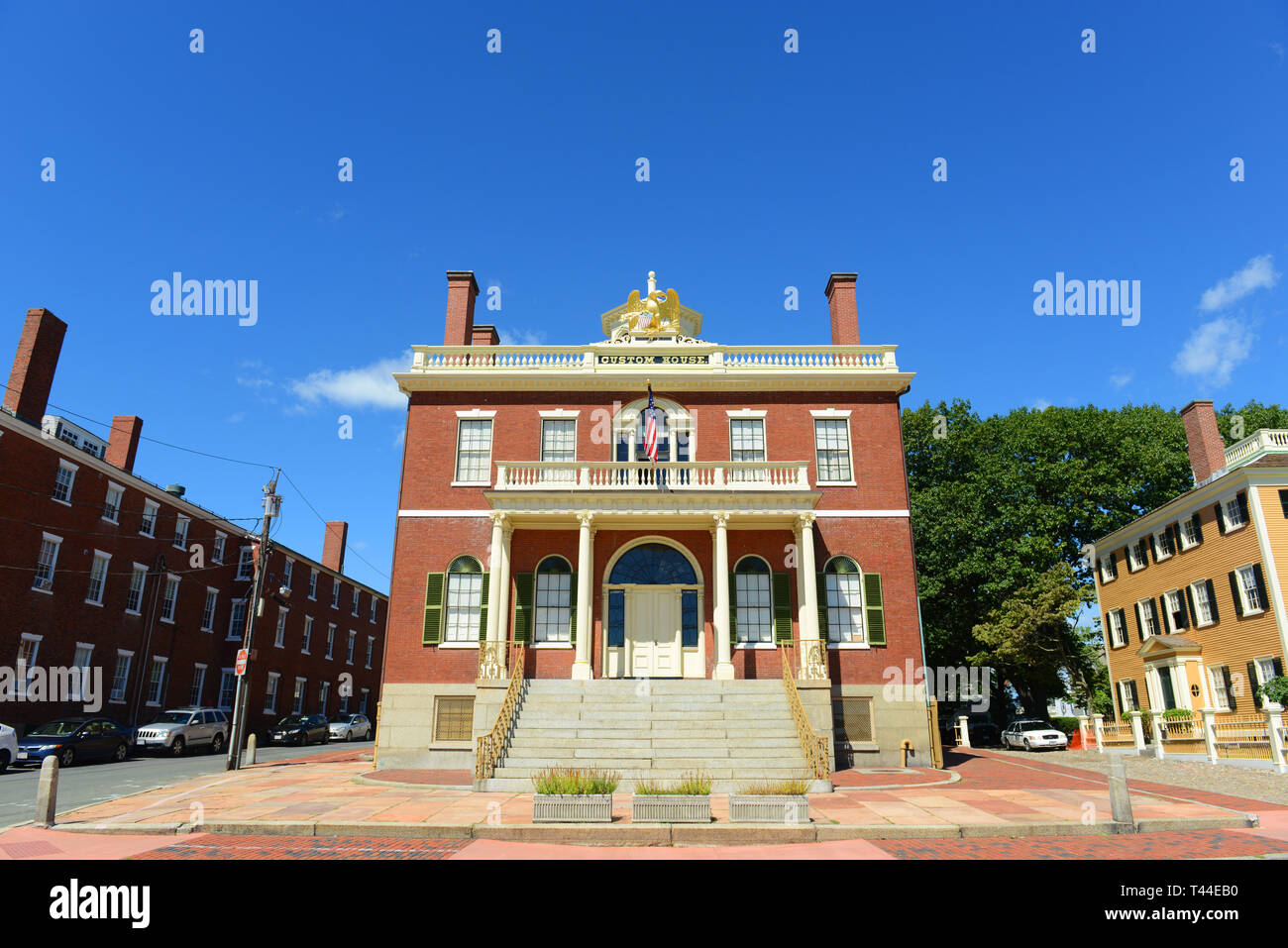 Custom House at the Salem Maritime National Historic Site (NHS) in ...