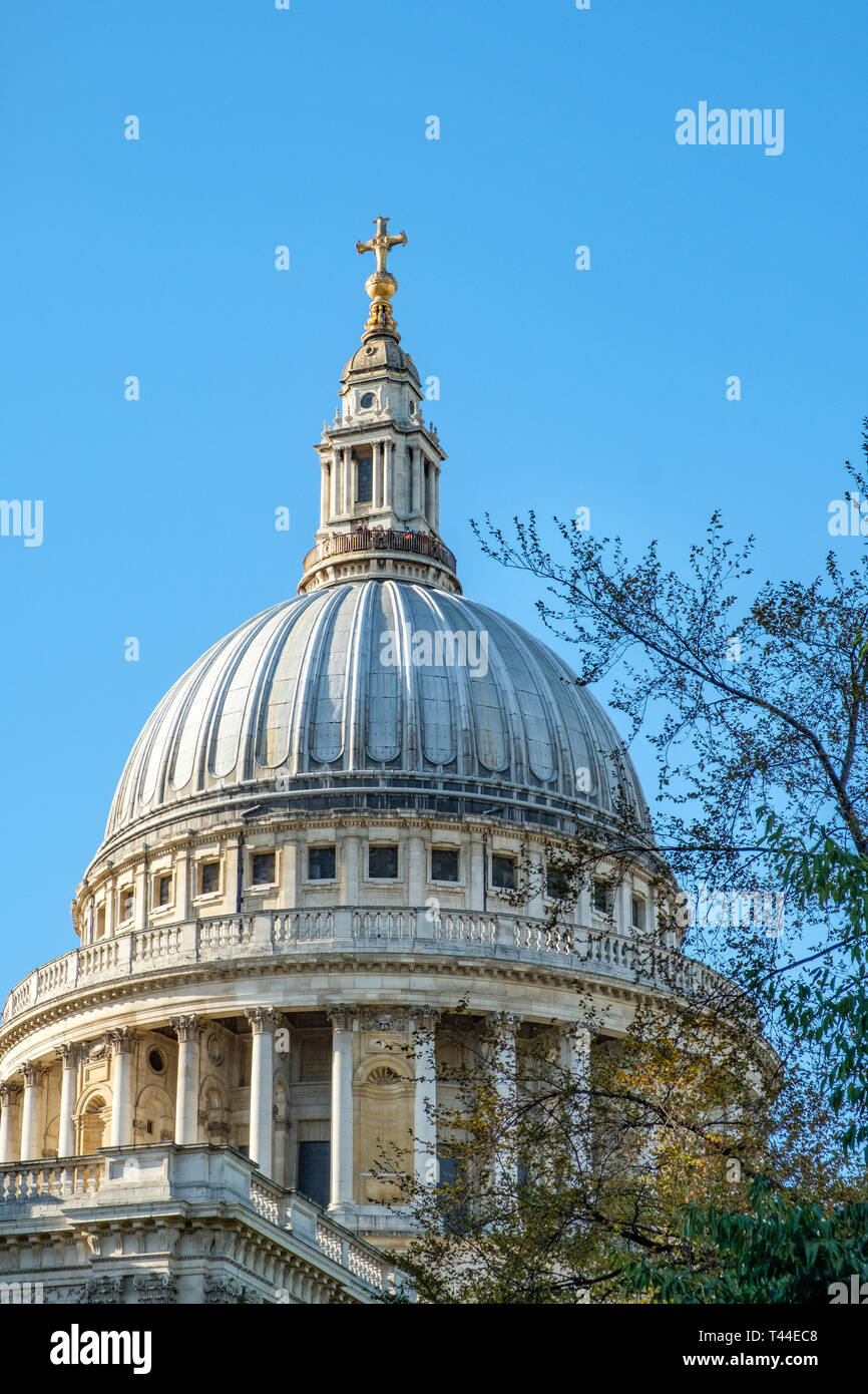 Dome of St Pauls Cathedral, London Stock Photo - Alamy