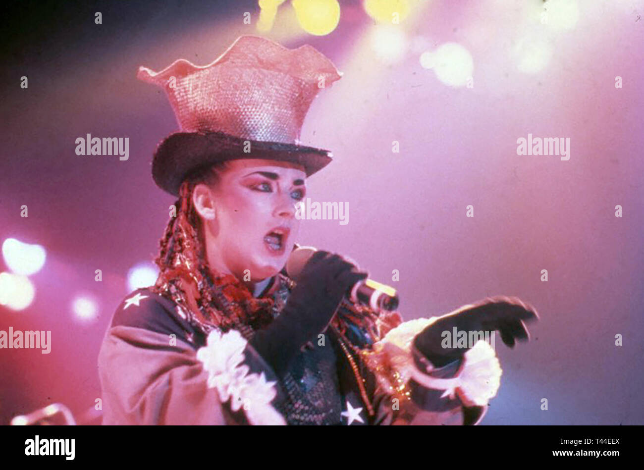 BOY GEORGE English pop singer about 1996 Stock Photo - Alamy